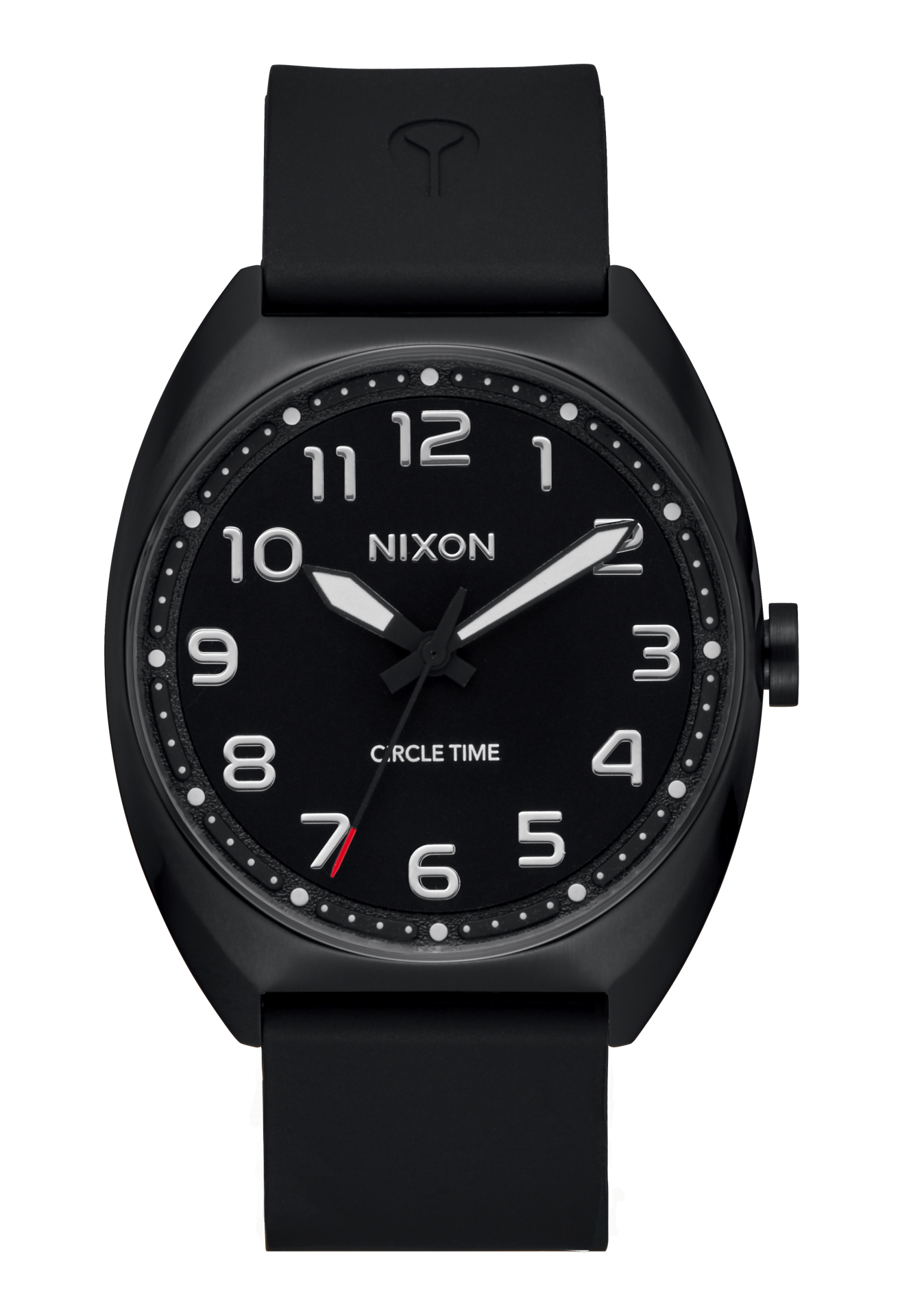 Mullet Watch | Black / Black | Quick-Release Silicone – Nixon EU